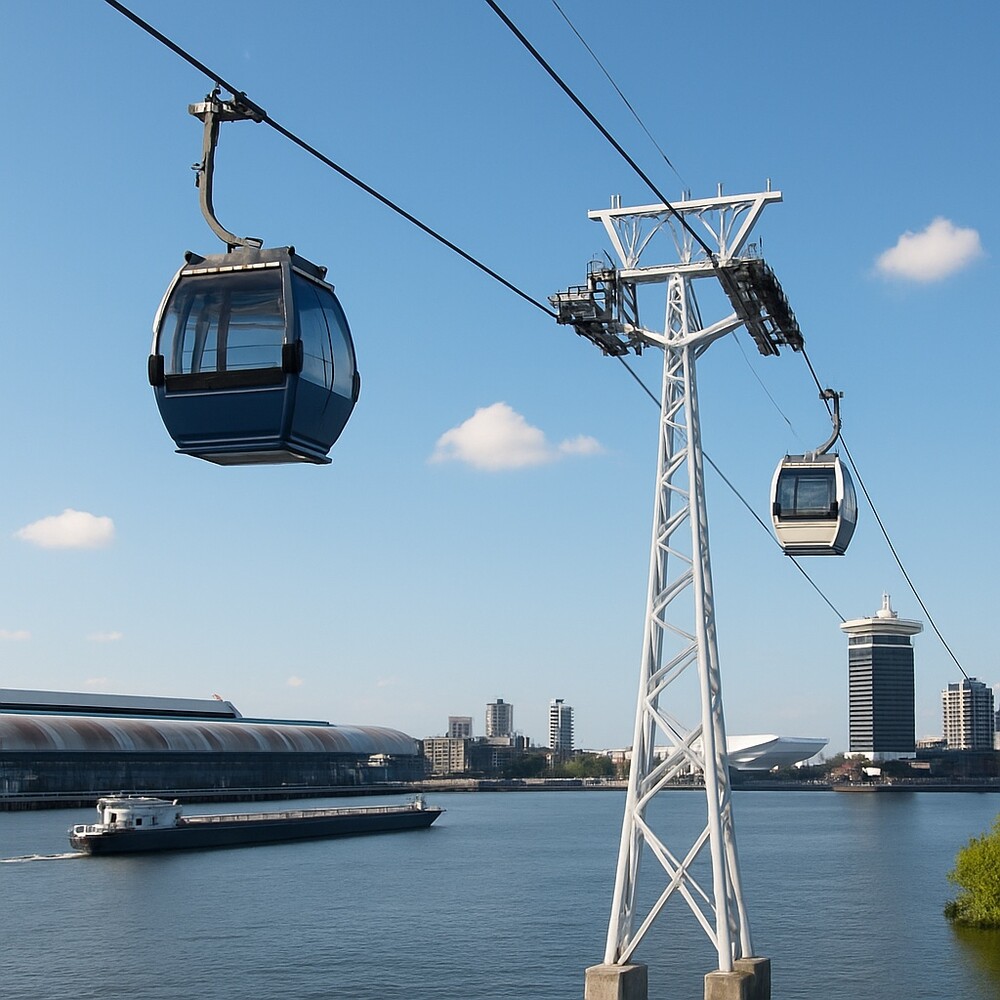 Plan voor kabelbaan over IJ 'financieel kwetsbaar en afhankelijk van ...