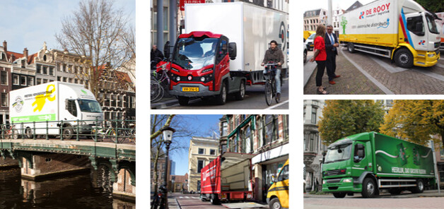 TLN start portal met informatie over stedelijke distributie