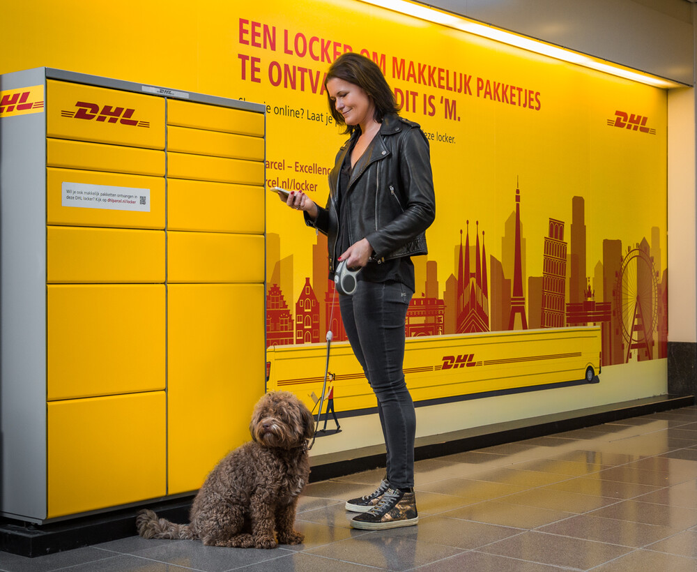 DHL Parcel komt nu ook met compacte pakketkluizen in Nederland
